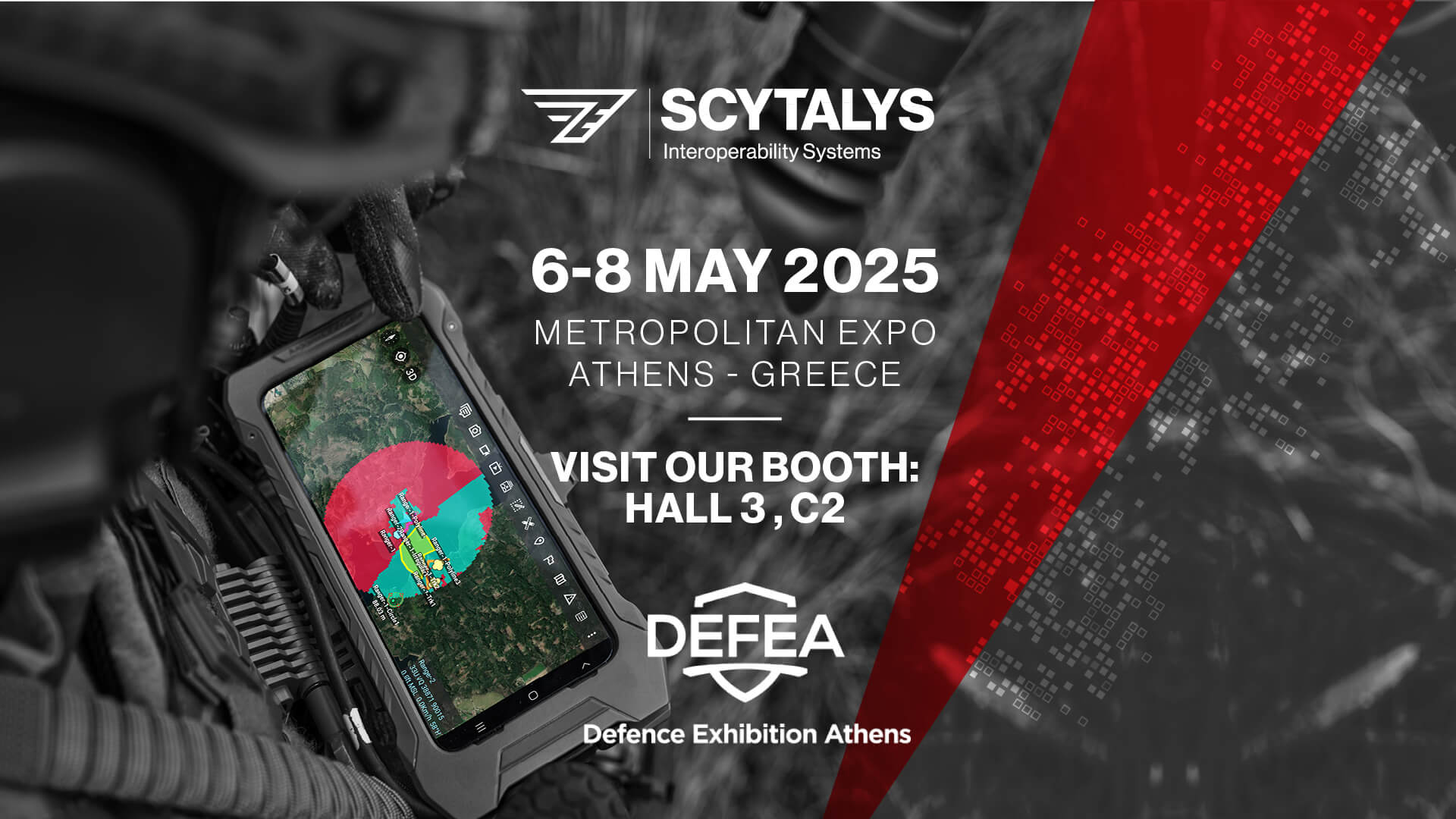 SCYTALYS PARTICIPATES IN DEFEA 2025 – SCYTALYS – Interoperability Systems
